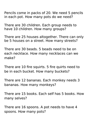 Year 2 make equal group grouping | Teaching Resources