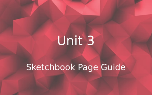 VCert Graphic Design Unit 3 | Teaching Resources