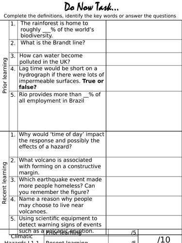 Global atmospheric circulation lesson and worksheet | Teaching Resources