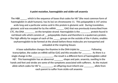 Introduction to gene mutations (CIE International A-level Biology ...