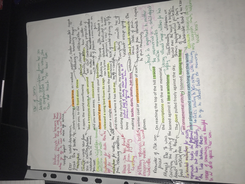 Power and Conflict Poem Analysis | Teaching Resources