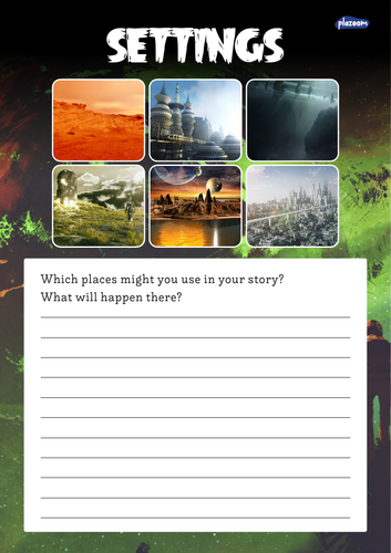 KS2 Story Writing Inspiration Pack: Science Fiction | Teaching Resources