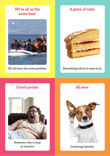 KS2 Idioms Worksheet - Sorting Activities | Teaching Resources