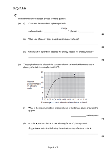 Complete Bioenergetics Topic | Teaching Resources