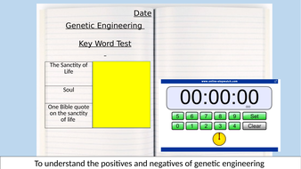 KS3 RS - Medical Ethics - Genetic Engineering | Teaching Resources