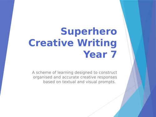 Creative Writing: Superhero SOL | Teaching Resources