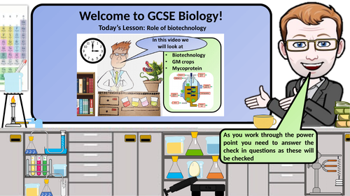 KS4 AQA GCSE Biology Biotechnology (Science) Lesson & Activities ...