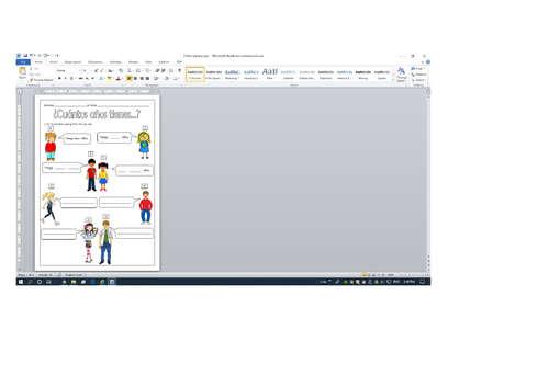 SPANISH - How old are you? - ¿Cuántos años tienes? | Teaching Resources