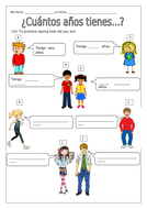 SPANISH - How old are you? - ¿Cuántos años tienes? | Teaching Resources