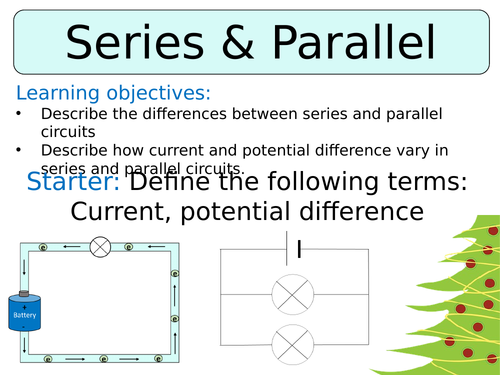 KS3 ~ Year 8 ~ Series & Parallel Circuits | Teaching Resources