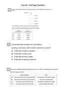 Free fall & Terminal velocity | Teaching Resources