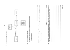 Efficiency and Sankey Diagrams - FREE lesson | Teaching Resources