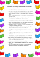 Guided Reading Response Tasks KS1 & KS2 | Teaching Resources