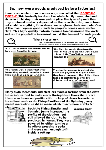 Richard Arkwright- Father of the Factory System | Teaching Resources