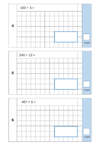 SATS Arithmetic Test | Teaching Resources