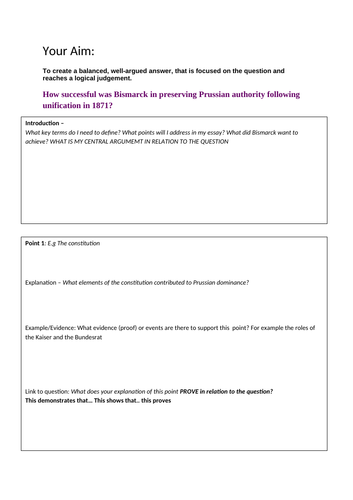 History Essay Writing Bundle - Support students to achieve top grades ...