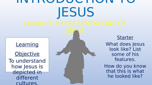 Introducing Jesus - Representations of Jesus! | Teaching Resources
