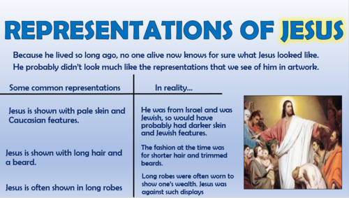 Introducing Jesus - Representations of Jesus! | Teaching Resources