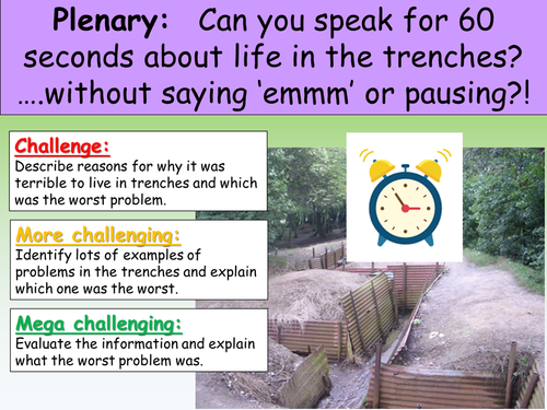 Life in the trenches | Teaching Resources