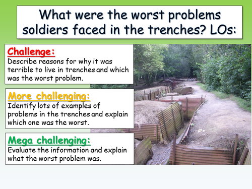 Life in the trenches | Teaching Resources
