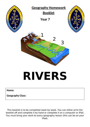 KS3 Rivers Homework Booklet | Teaching Resources