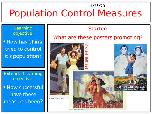 China Population Control | Teaching Resources