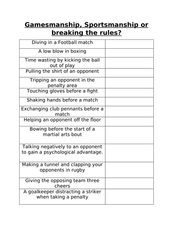 R051- OCR Sports Studies. Contemporary Issues in Sport. LO2. (FULL ...