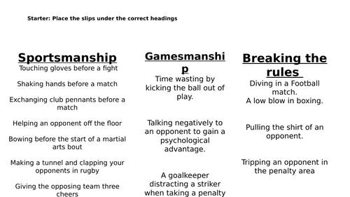 R051- OCR Sports Studies. Contemporary Issues in Sport. LO2. (FULL ...