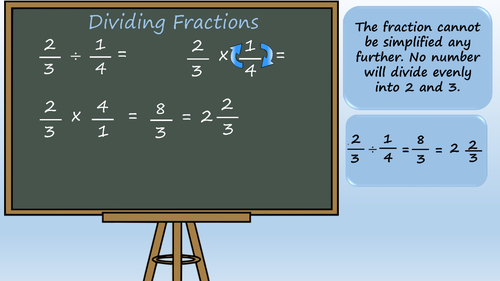 Dividing Fractions | Teaching Resources