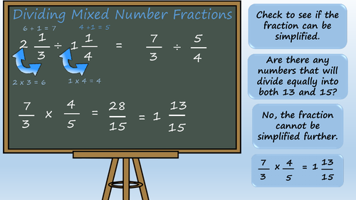 Dividing Fractions | Teaching Resources