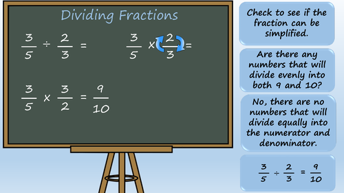 Dividing Fractions | Teaching Resources