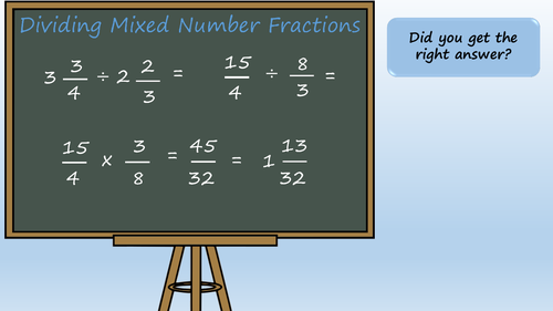 Dividing Fractions | Teaching Resources