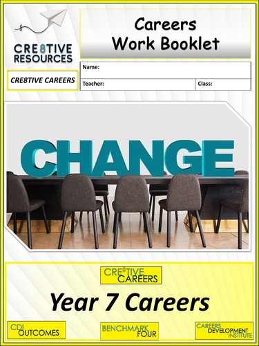 Careers Education Sample KS3 Work Book | Teaching Resources