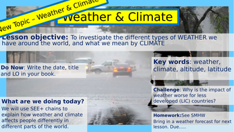 KS3 Weather & Climate Unit | Teaching Resources