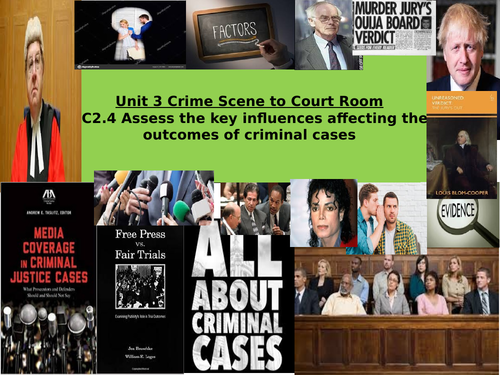 Criminology (NEW SPEC)Unit 3-AC2.4: Influences that Affect Criminal ...