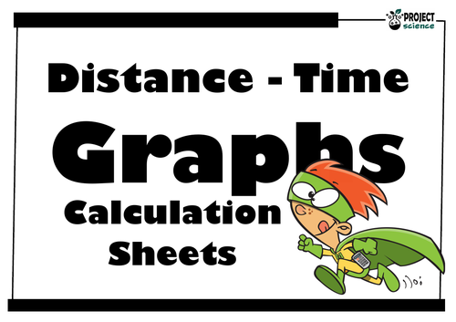 Distance Time Graphs Calculation Sheets | Teaching Resources