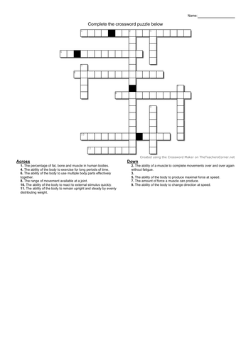 Unit 8: Specialised Fitness Training (Sport - Full Unit inc. PowerPoint ...