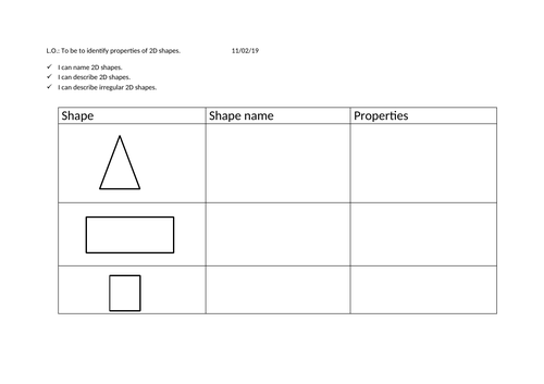 Year 2 2D and 3D shape bundle | Teaching Resources