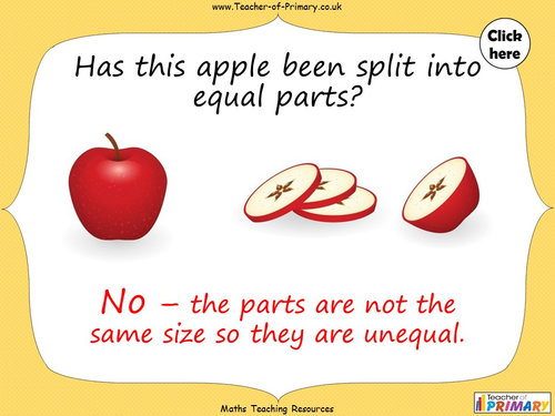 Equal Parts - Year 2 | Teaching Resources