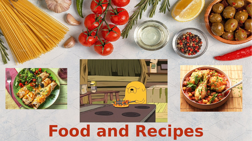 ESL Food and Recipes | Teaching Resources