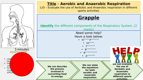 Aerobic/anaerobic respiration and recovery - 2 part lesson GCSE ...