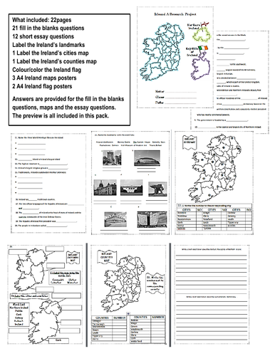 Ireland A Resource Project | Teaching Resources