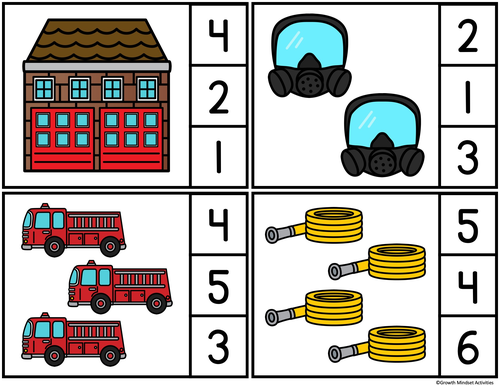 Counting 1-30 Clip Cards | Teaching Resources