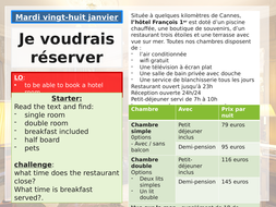 Reserver - Hotel | Teaching Resources