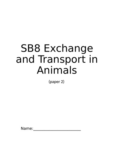 SB8 Guided Revision Booklet | Teaching Resources