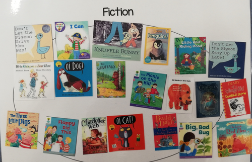 KS1 Literacy: Fun Fiction and Non-fiction activity - sorting books into ...