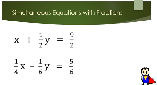Embedded Linear Simultaneous Equations | Teaching Resources