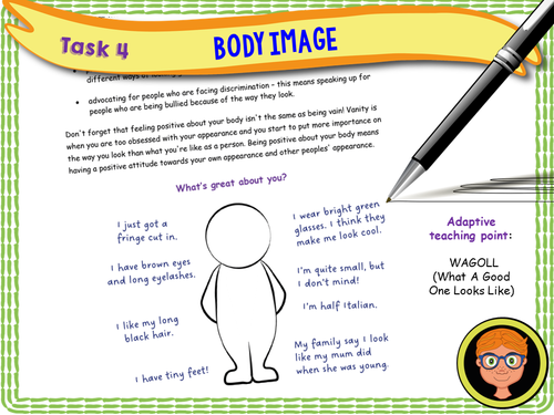 Body Image | Teaching Resources