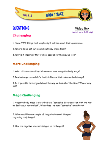 Body Image | Teaching Resources