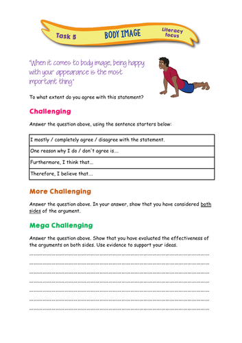 Body Image | Teaching Resources
